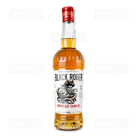 Напій спиртний Black Roger Spiced Gold з ромом – купити в інтернет ...