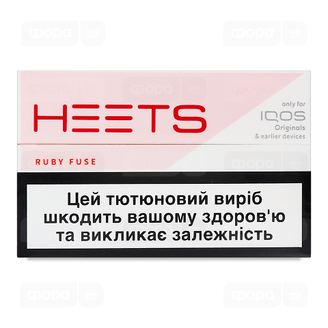 Виріб тютюновий Heets Ruby Fuse для електричного нагрівання – купити в ...