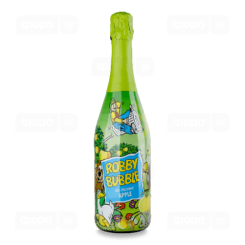 Шампанське дитяче Robby Bubble Яблуко із соком – купити в інтернет ...